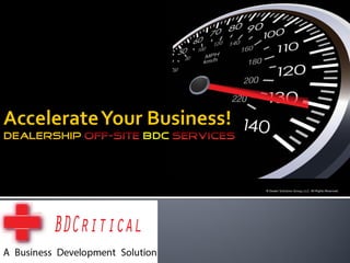BDC Dealer presentation | PDF