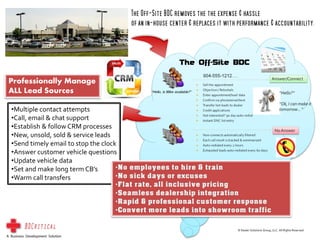 BDC Dealer presentation | PDF