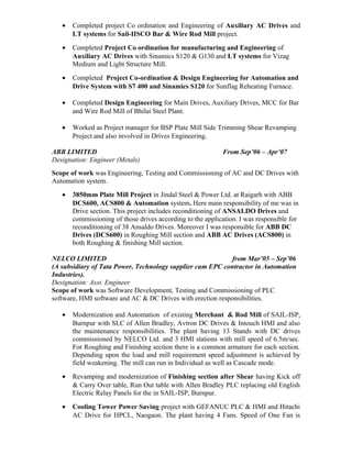 Resume Kallol Chatterjee | PDF