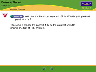 3-7 Percent change and error | PPT