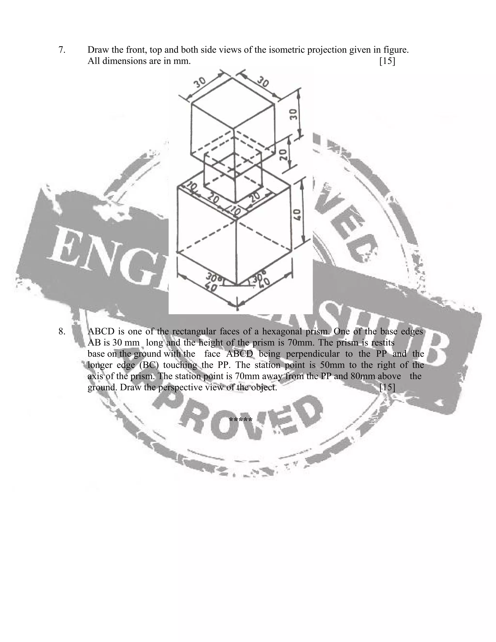 09 a10491 engg drawing | PDF | Drawing and Sketching | Arts and Crafts