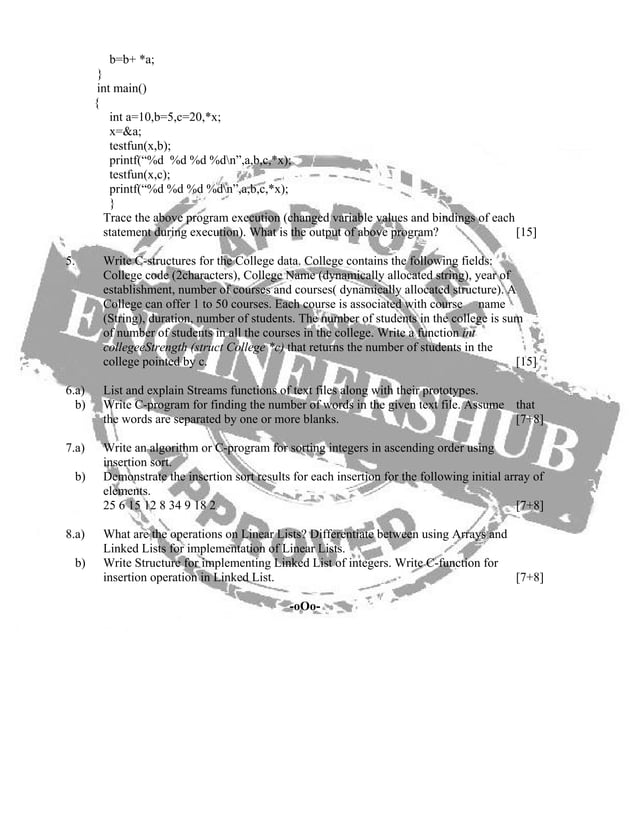 09 A1ec01 C Programming And Data Structures Pdf 7014