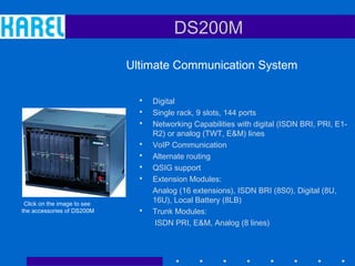 MS AND DS PABX SYSTEMS | PPT