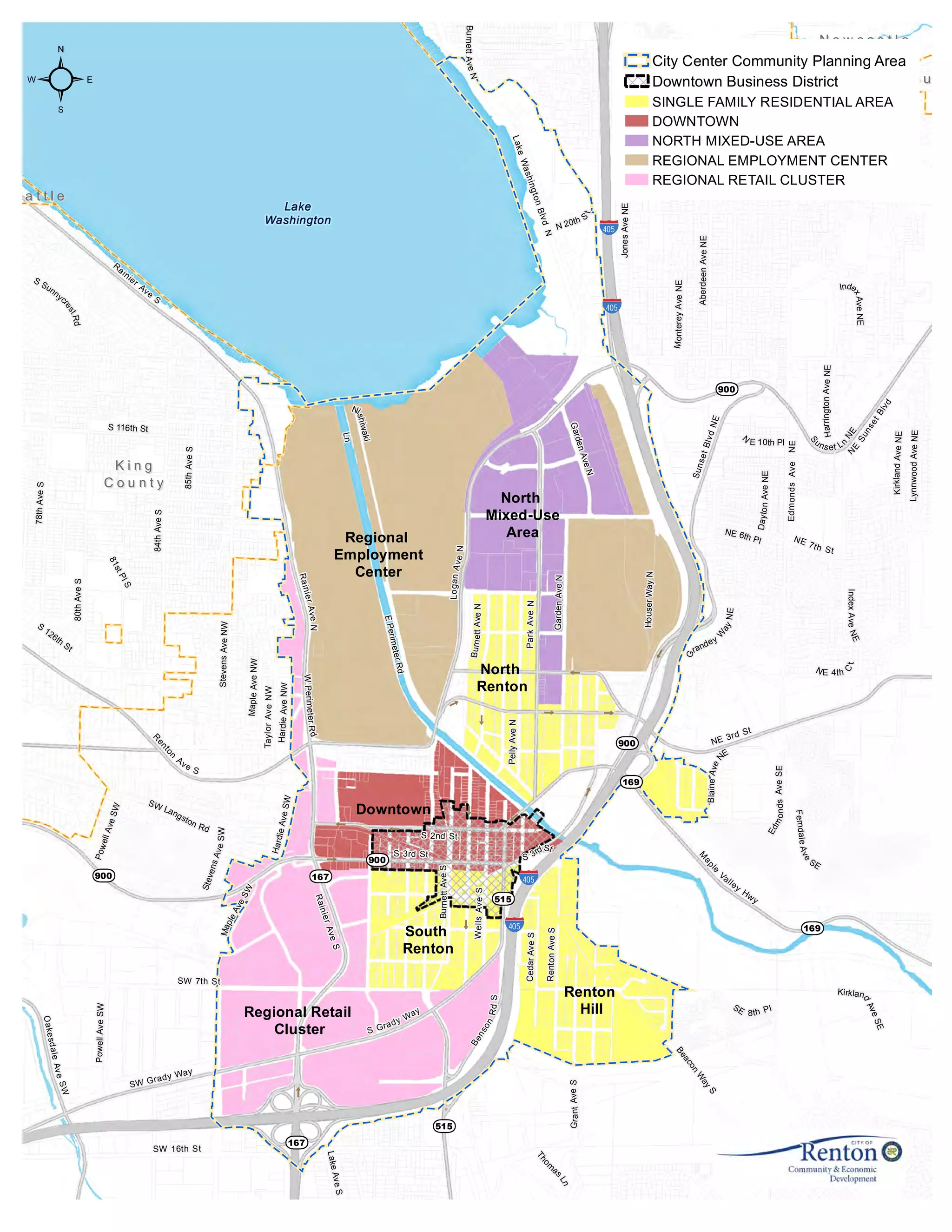 Downtown Business District Study Area Maps | PDF