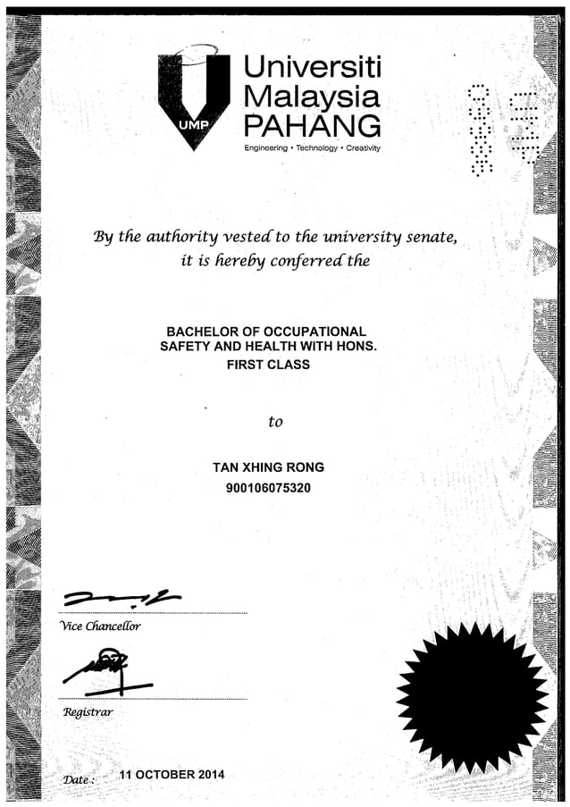 certification of bachelor degree | PDF | Undergraduate Education | College Education