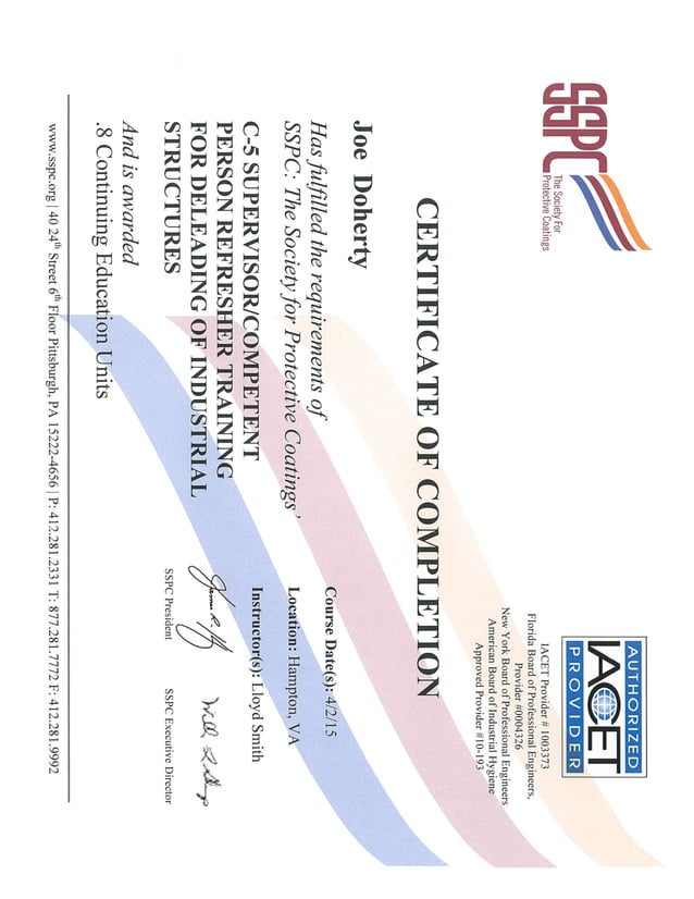 C-5 Joe Doherty | PDF