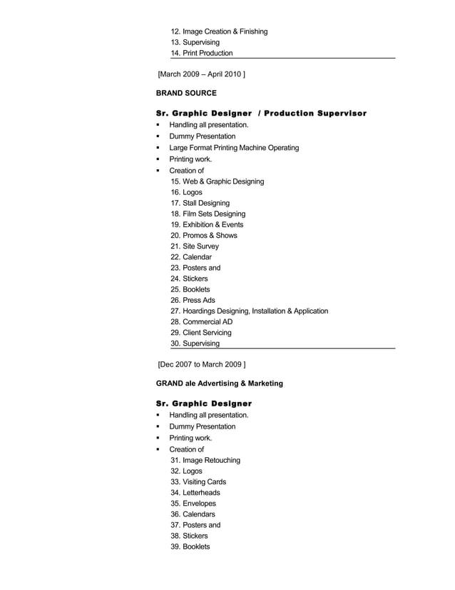 Sabir Resume | PDF | Free Download