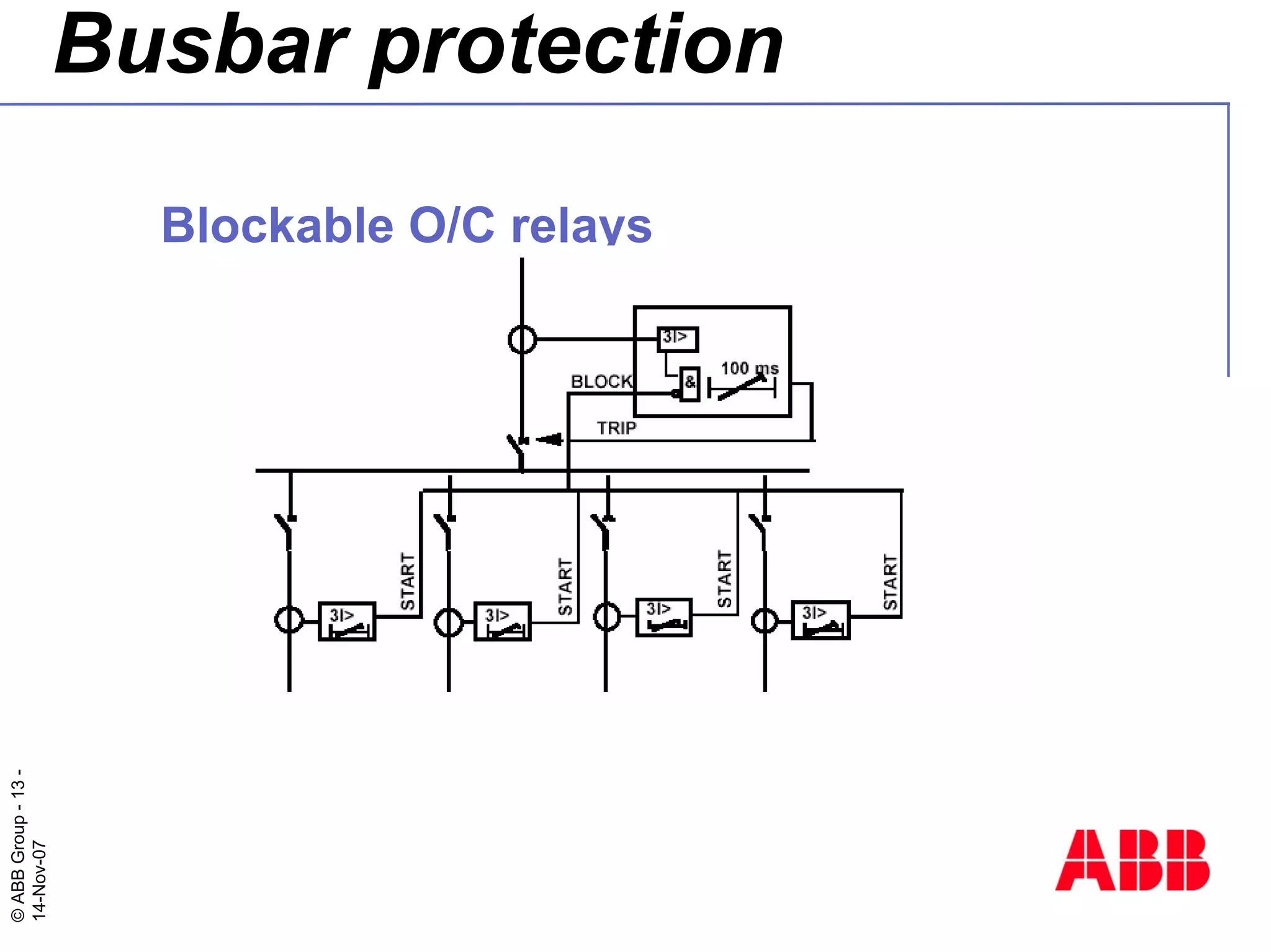 Bus Bar protection | PDF