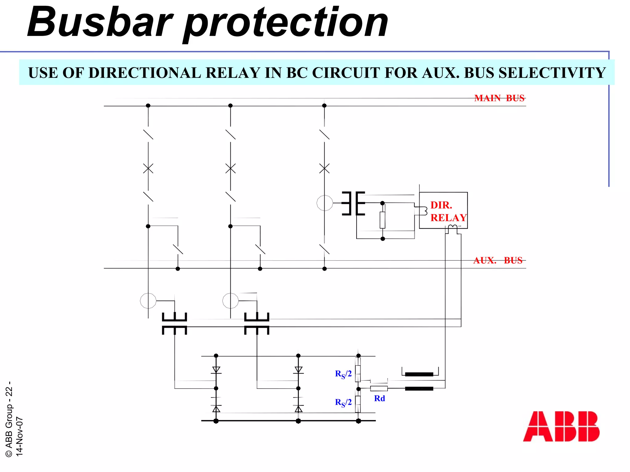 Bus Bar protection | PDF