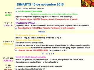 09 agenda setmana 46 6è b 2015-16 | PPT