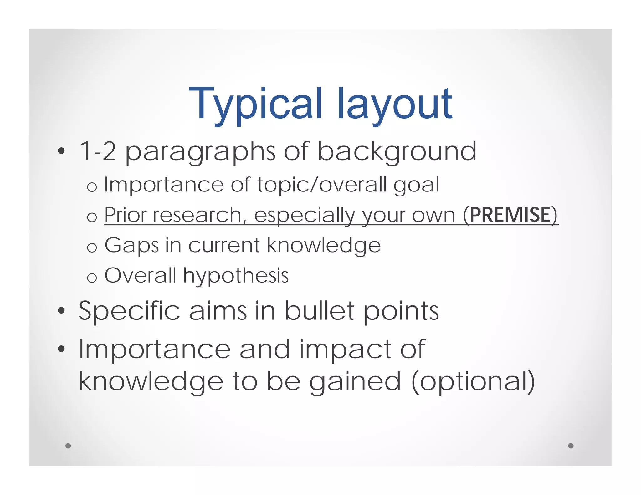 "How Write the "Specific Aims" and "The Rebuttal Letter" by Scott ...