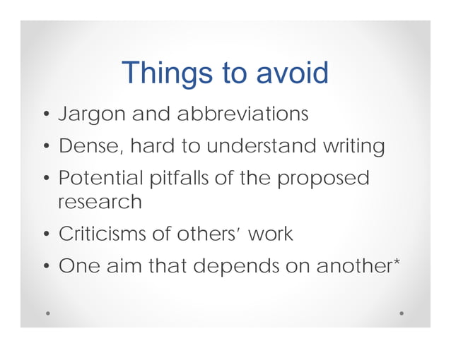 "How Write the "Specific Aims" and "The Rebuttal Letter" by Scott ...