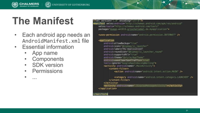 Android Mobile App Development basics PPT | PPTX