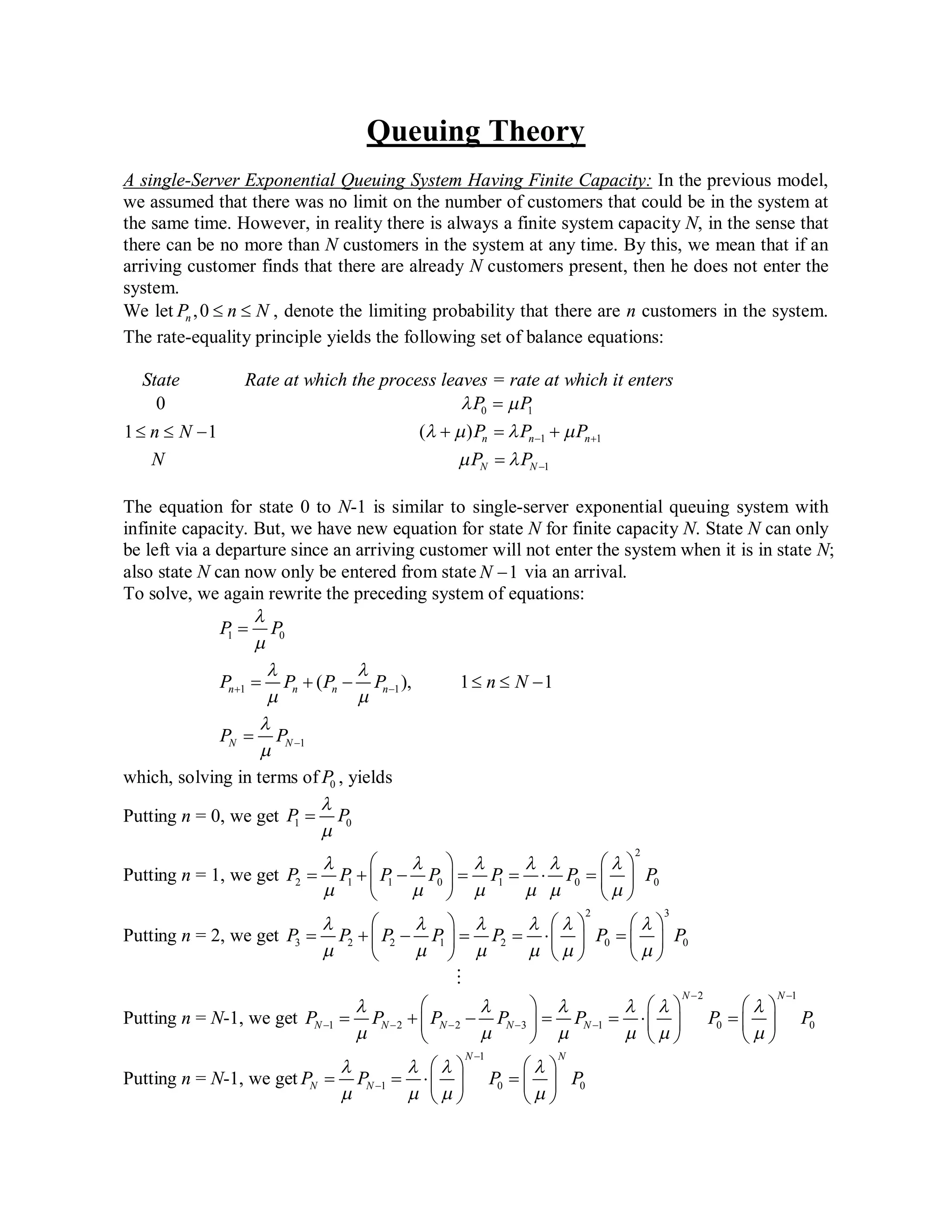 Queueing theory | PDF