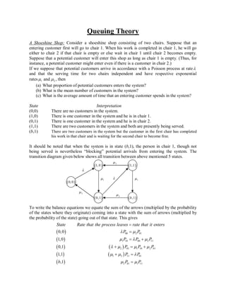 Queueing theory | PDF