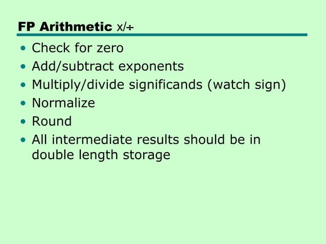 09 arithmetic 2 | PPT