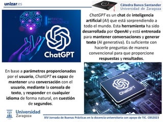 ChatGPT ¿Aliado o enemigo del profesor? Aplicación de la inteligencia ...