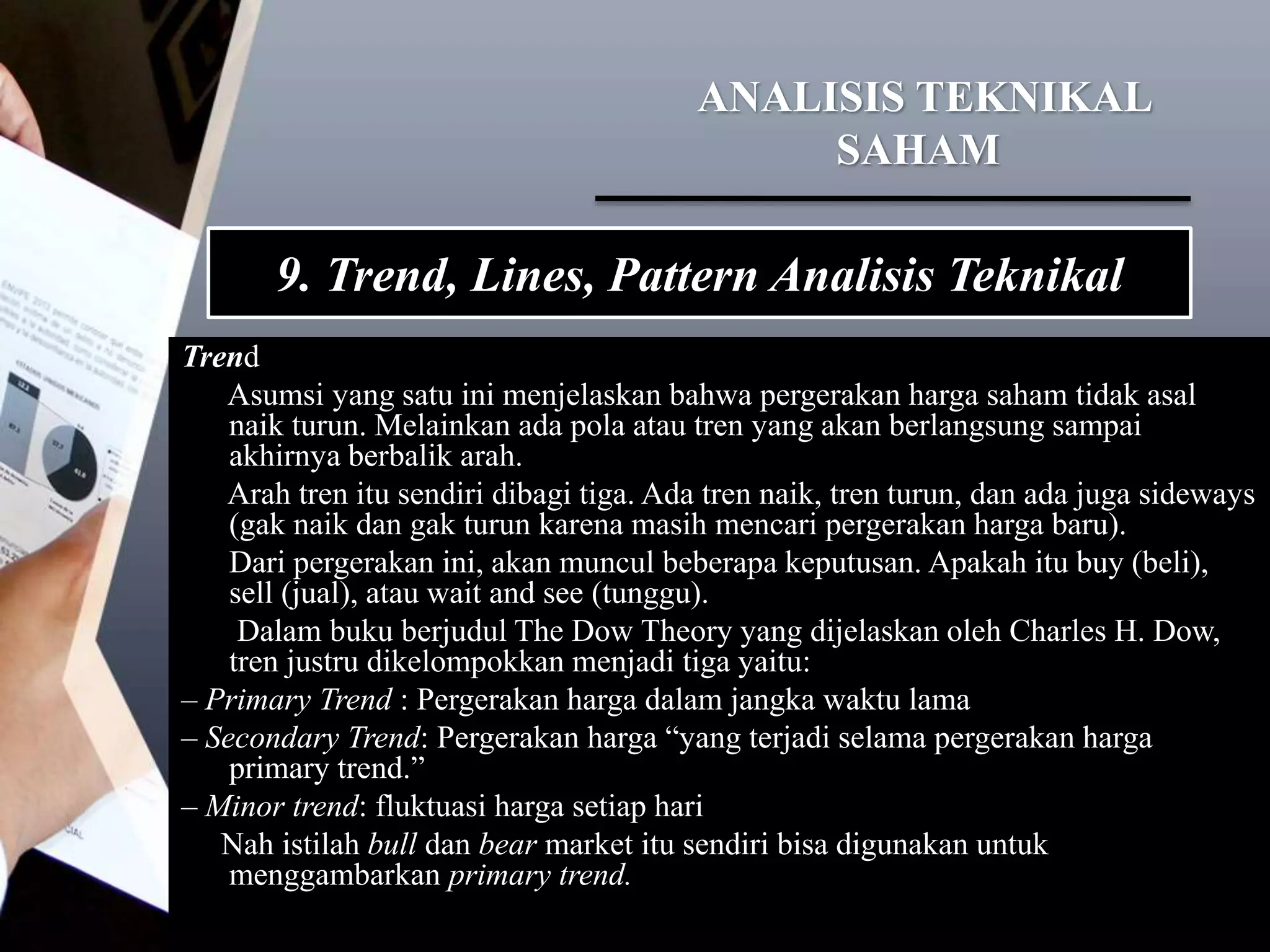 analisis fundamental dan analisis teknikal saham | PPTX