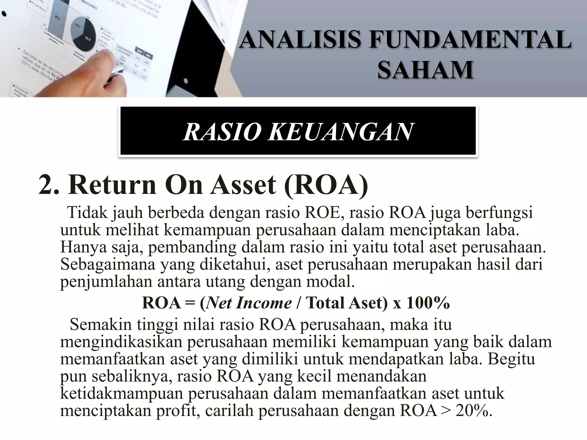 analisis fundamental dan analisis teknikal saham | PPTX
