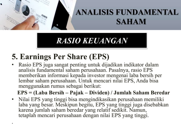 analisis fundamental dan analisis teknikal saham | PPT analisis fundamental dan analisis teknikal saham | PPT