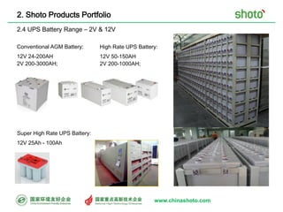 Shoto Battery Presentation 2016 MEA | PPT