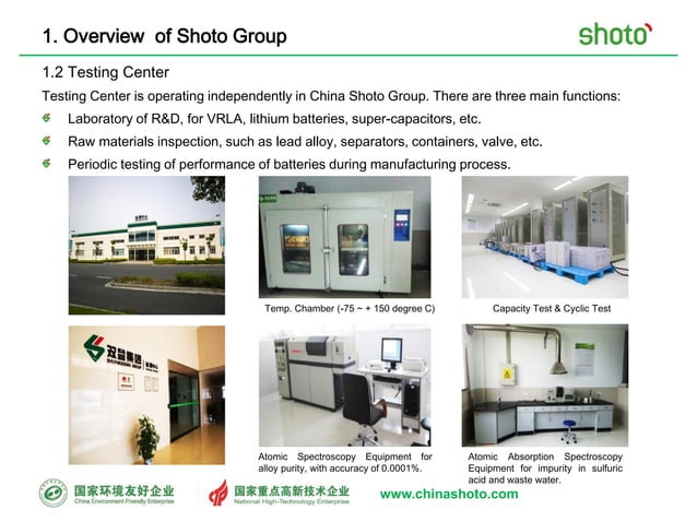 Shoto Battery Presentation 2016 MEA | PPT