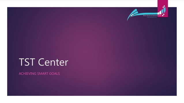 TST Center - Presentation | PPTX