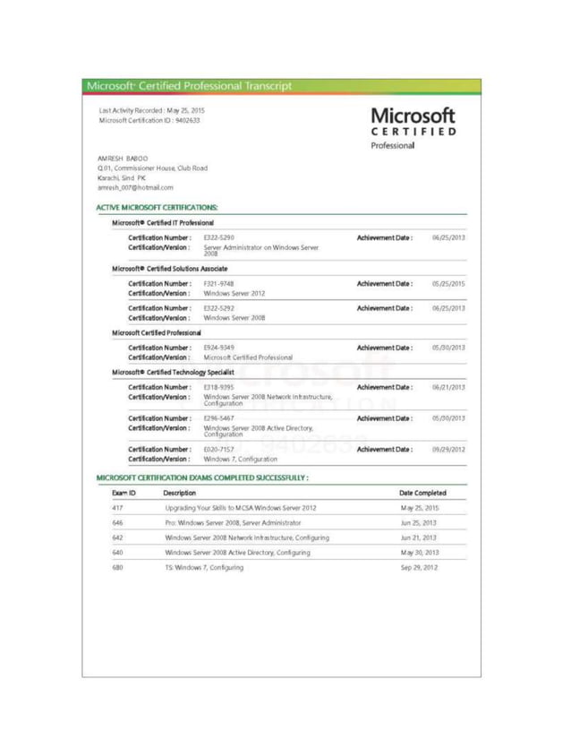 Amresh Baboo Resume | PDF