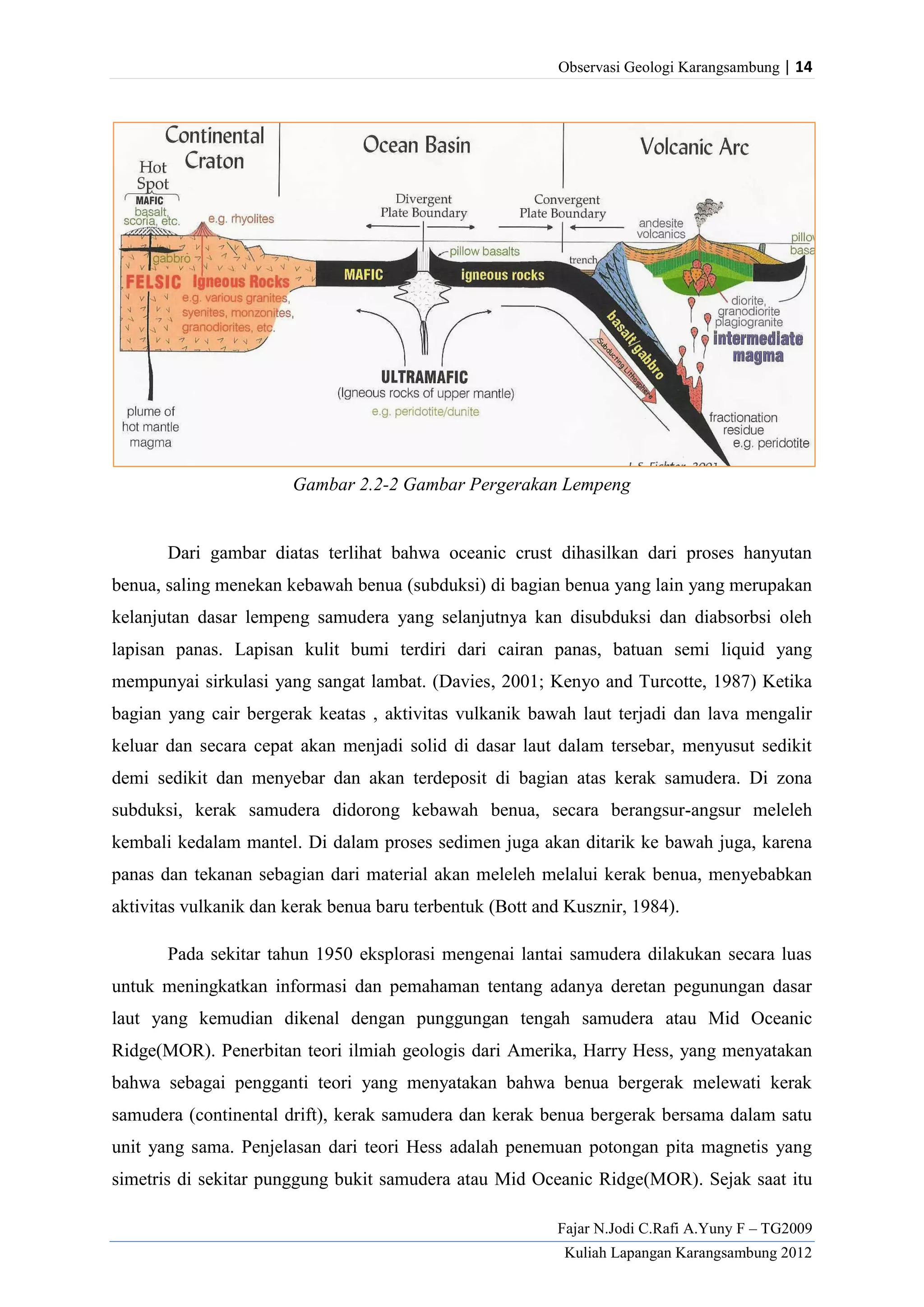 Observasi geologi Karsam | PDF
