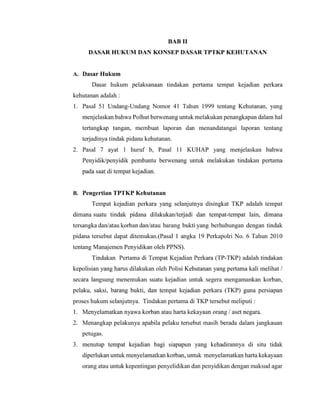 09 bahan ajar tindakan pertama tkp kehutanan 01 | PDF