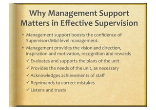 Best Practices In Supervision | PPT