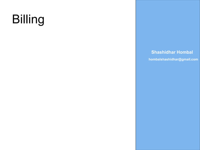 Telecom Billing | PPT