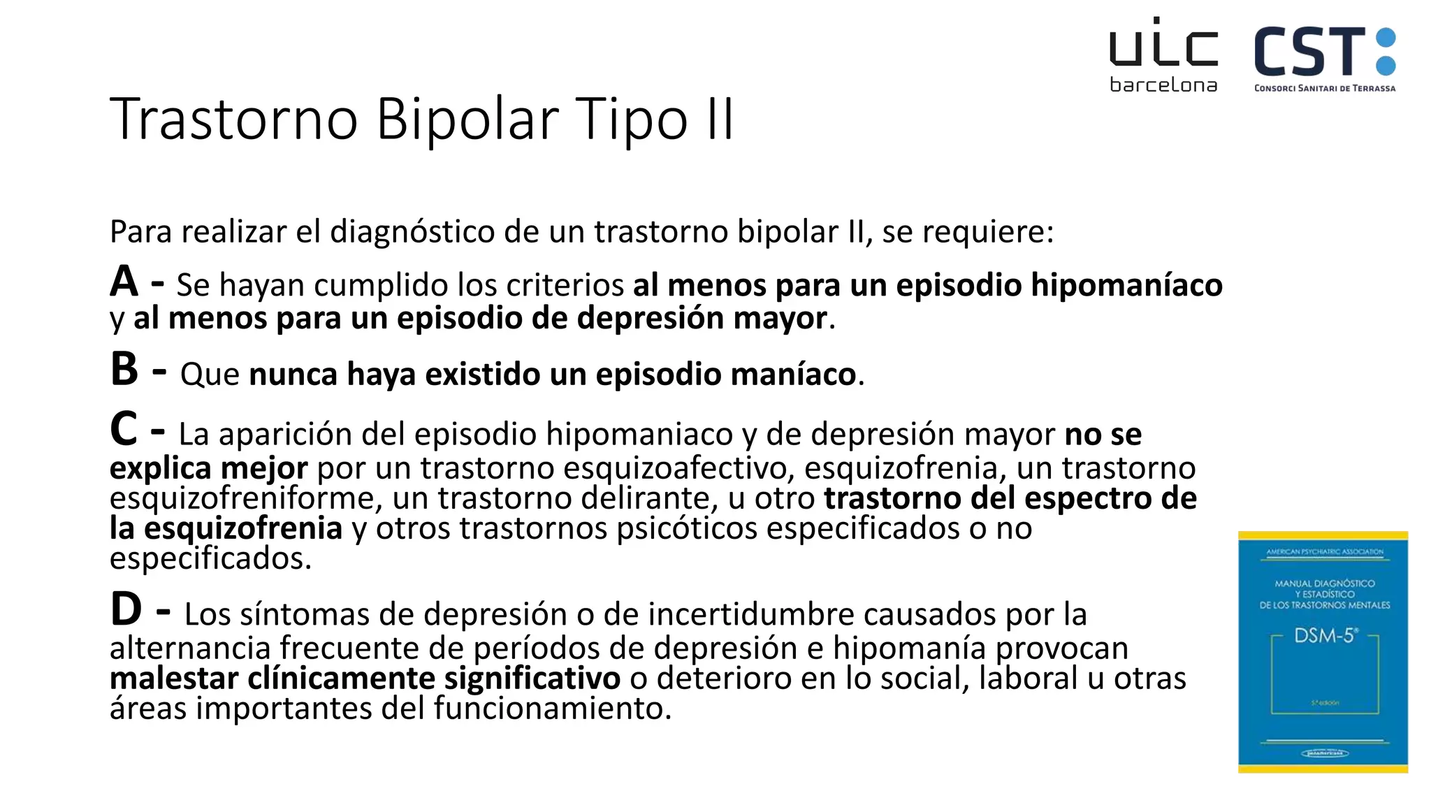 Trastorno Bipolar | PPTX