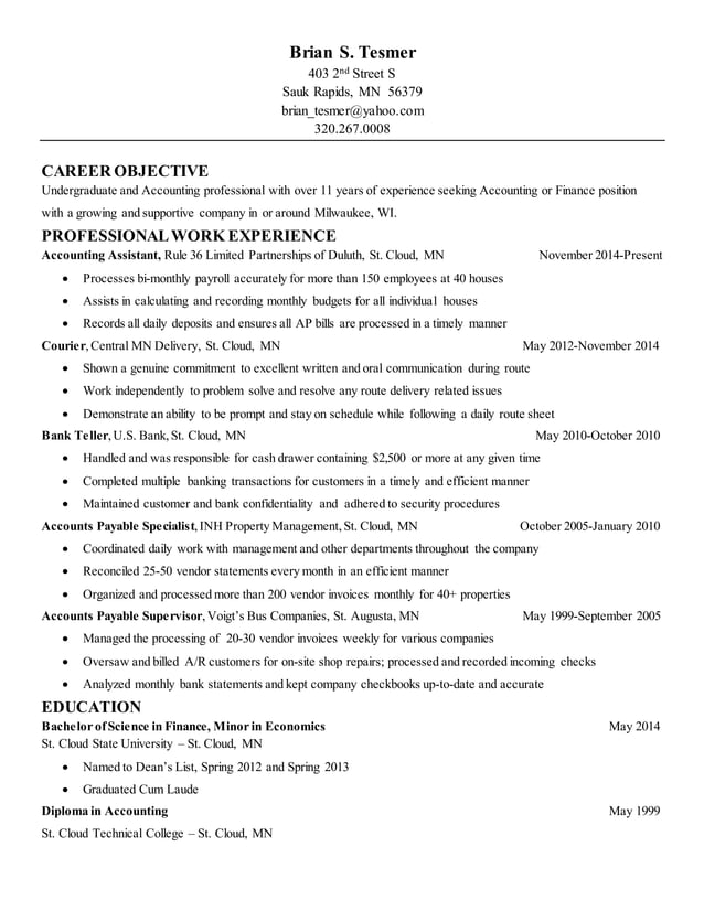 Brian resume-Updated5 | DOCX