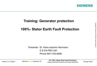 09_C_3_100 percent - Stator Earth Fault Protection.ppt
