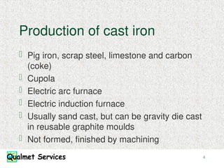 a power point presentation of cast irons | PPT