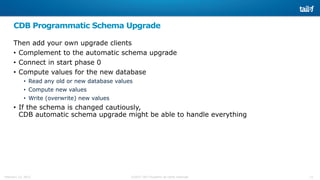 Module 9: CDB Technical Intro | PPTX