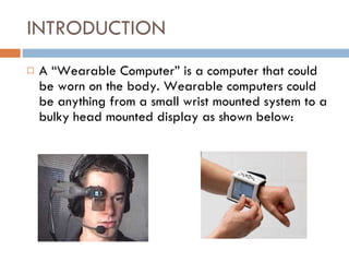 Wearable Computer | PPT