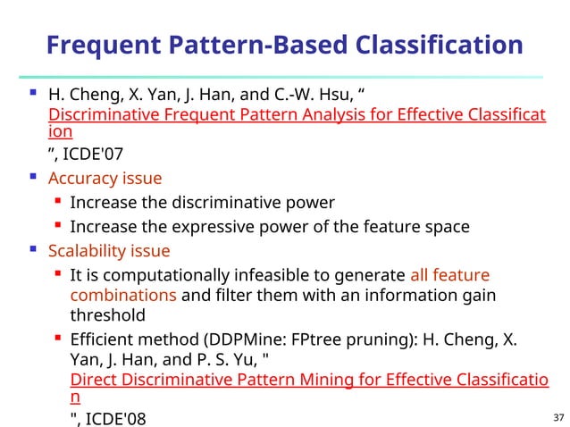 Advanced Concept of Classification - Data Mining | PPT