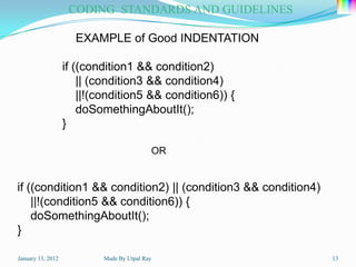 09 coding standards_n_guidelines | PPTX