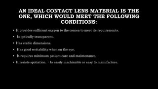 09 Contact Lens MATERIALS .pptx