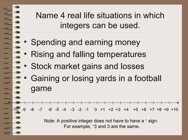 INTEGERS INTRO | PPT | Programming Languages | Computing