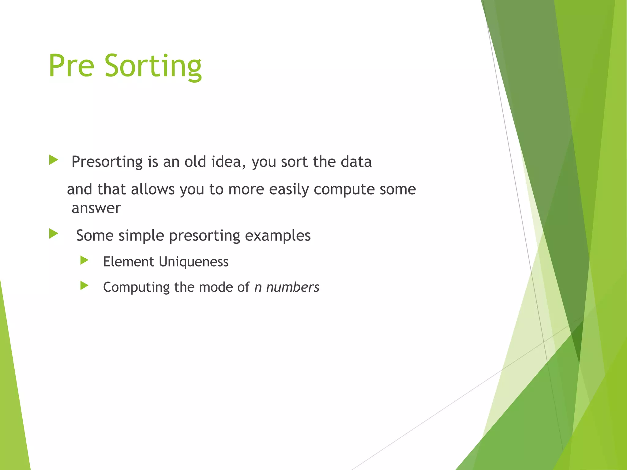 09d transform & conquer spring2015 | PPT