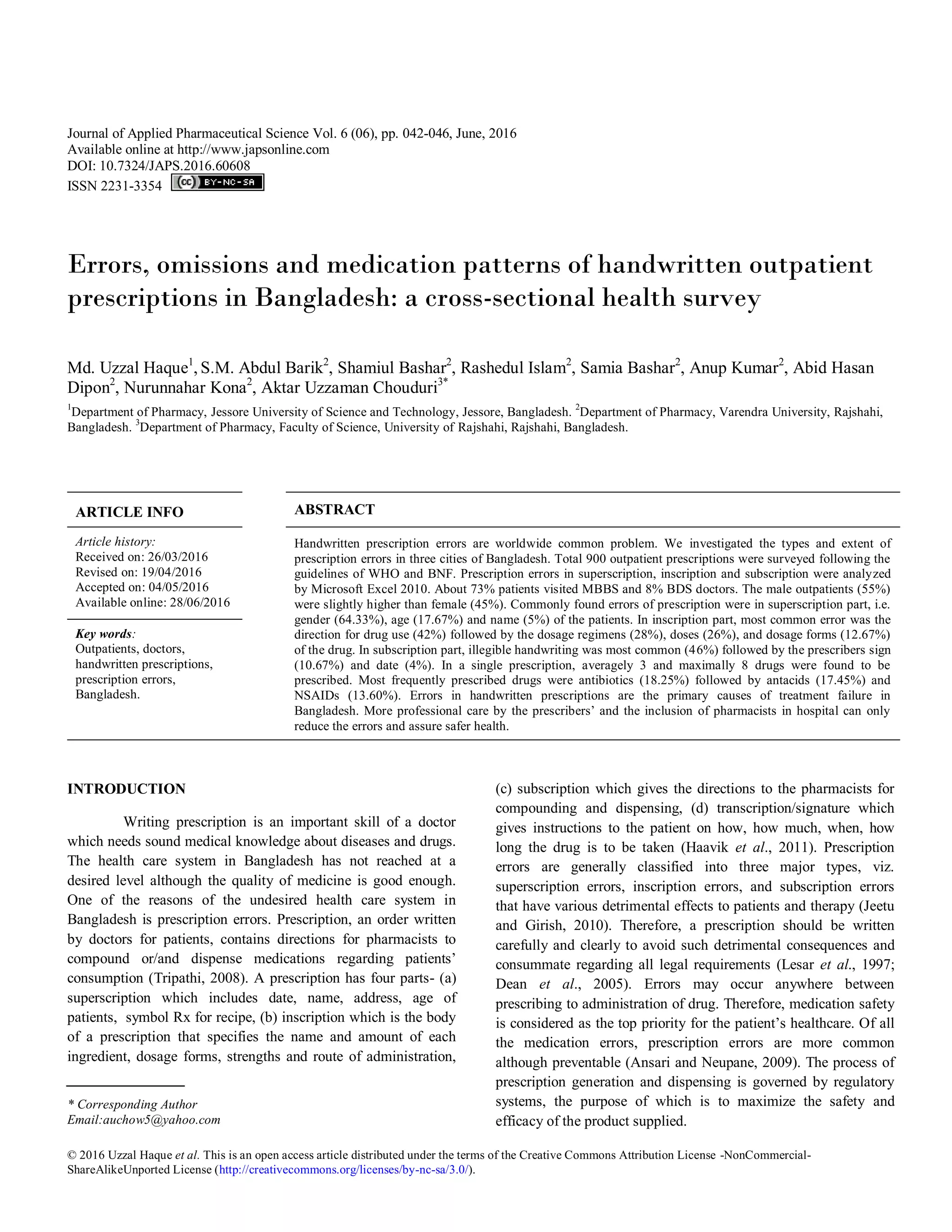 OMISSION AND HAND,,UZZAL | PDF