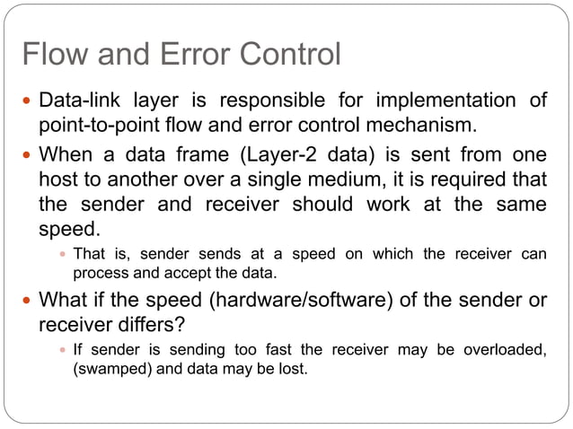 09 Data Link LayerFlow Control.ppt