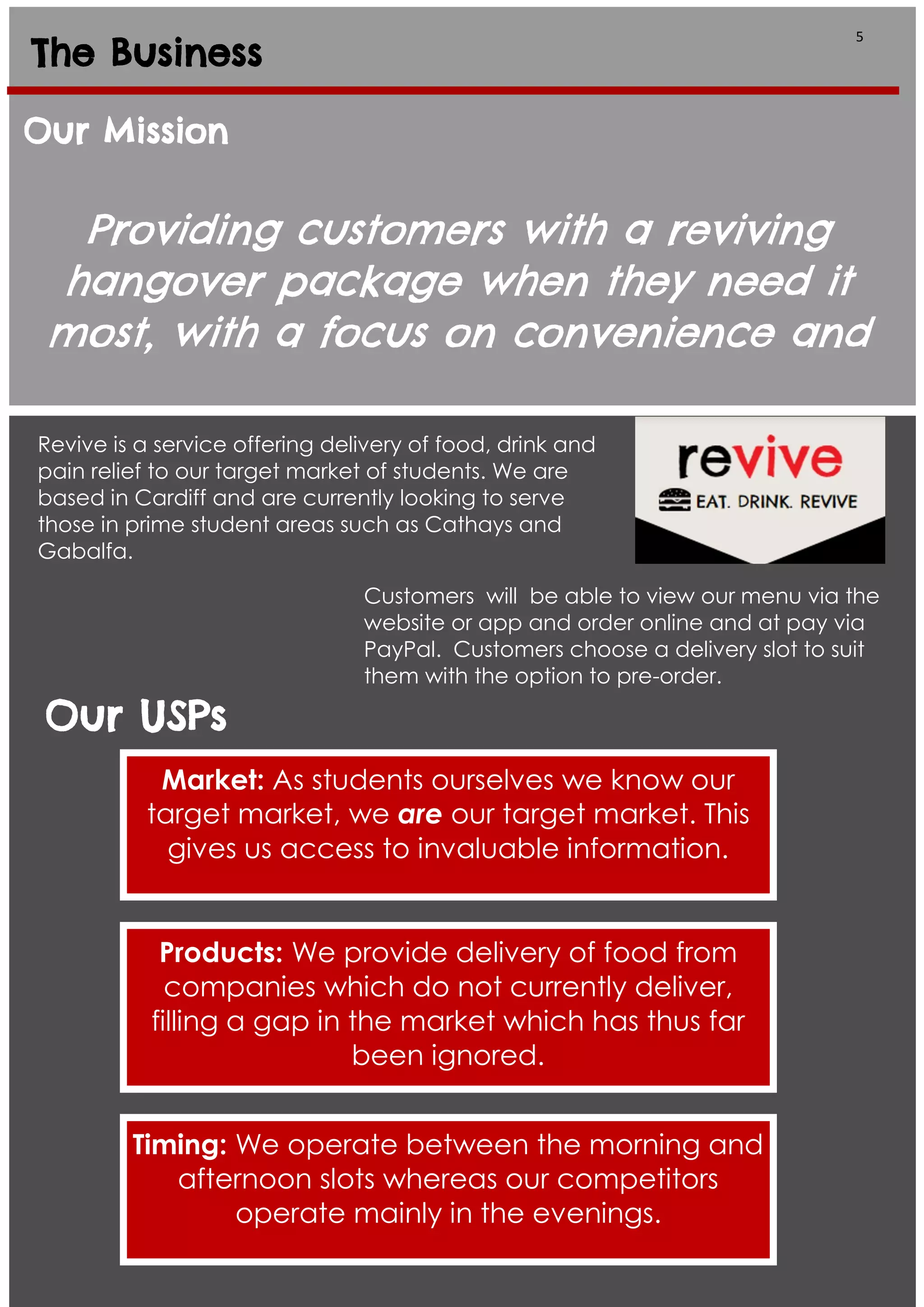 Revive Business Plan 2015 Final | PDF | Business Administration | Business