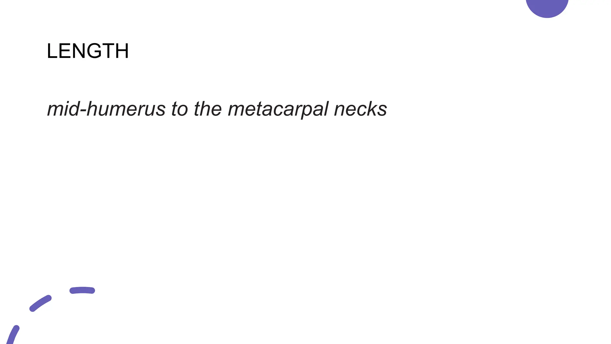 above elbow backstab as seen in adlt.pptx
