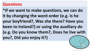 09 direct and indirect questions | PPTX