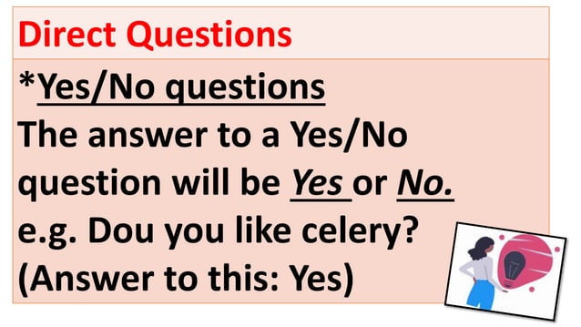 09 direct and indirect questions | PPTX