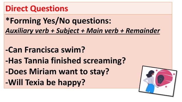 09 direct and indirect questions | PPTX